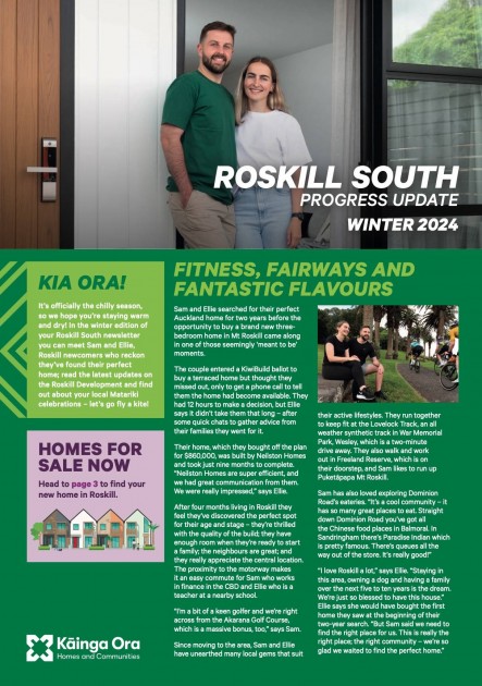 Roskill South Winter Newsletter 2024 » Roskill Development