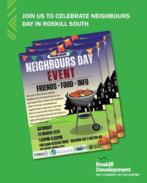 Roskill South Neighbours Day » Roskill Development